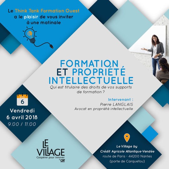 Formation et propriété intellectuelle : Pierre LANGLAIS répond à vos ...
